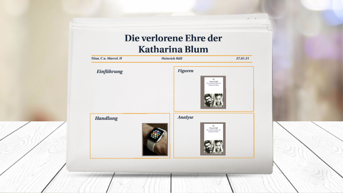 Die verlorene Ehre der Katharina Blum by Marcel Haderlein on Prezi