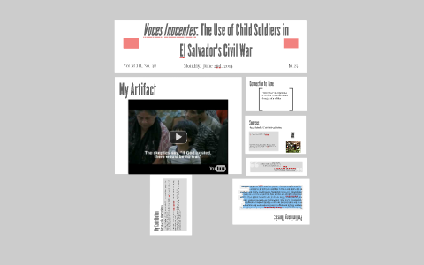 Voces Inocentes: The Use of Child Soldiers in El Salvador's by Mayra ...