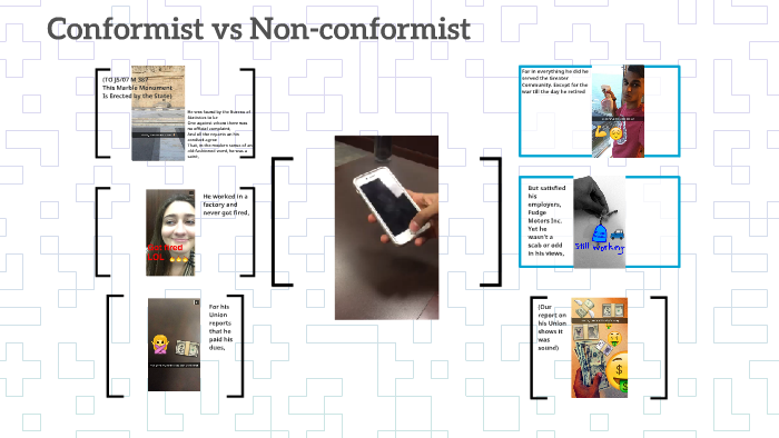 Conformist vs Non-conformist by Tara Mitchell on Prezi