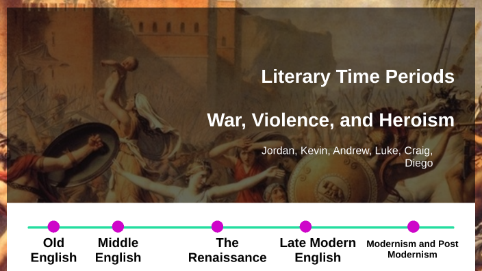 Literary Time Periods by Jordan Dash on Prezi
