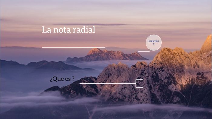 NOTA RADIAL by juan cardoso pineda on Prezi