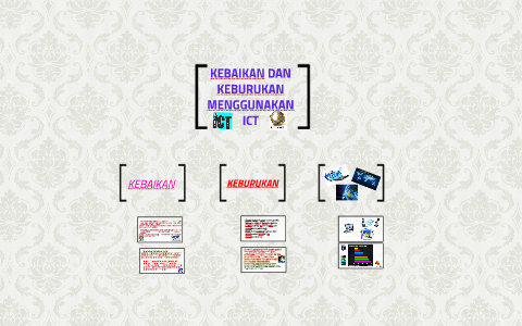 kebaikan dan keburukan menggunakan ICT. by mib melayuislamberaja on Prezi
