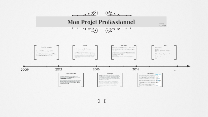 Mon Projet Professionnel by Charly Fournier
