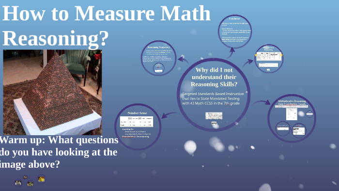 How to Measure Math Reasoning? by Nick Shaver on Prezi