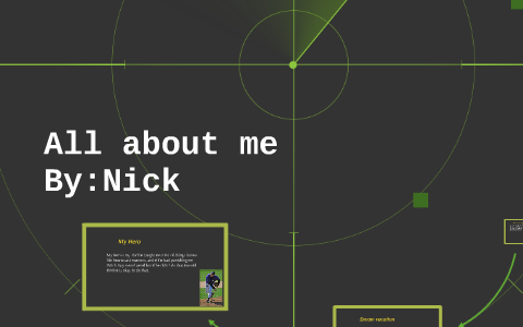 All about me by Nick Wiesner