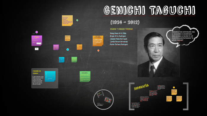 Genichi Taguchi by on Prezi