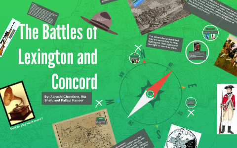 The Battle of Lexington and Concord by Ria Shah on Prezi