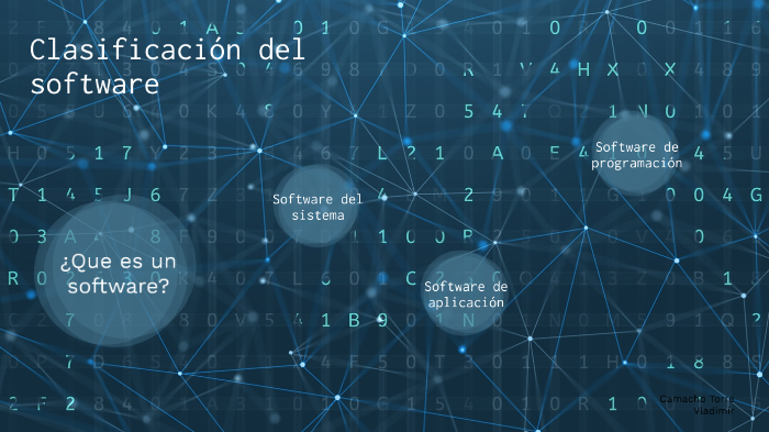 clasificación del software by Vladimir Camacho on Prezi