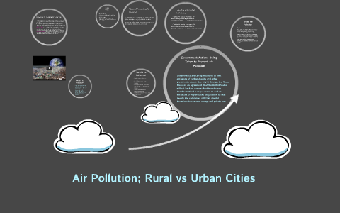 Air Pollution; Rural vs Urban Cities by hannah robertson on Prezi