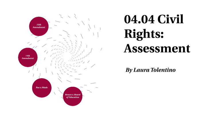 04.04 Civil Rights: Assessment by Laura Tolentino on Prezi