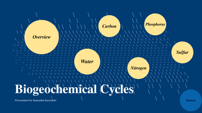 Biogeochemical Cycles by Sam Kuszynski on Prezi