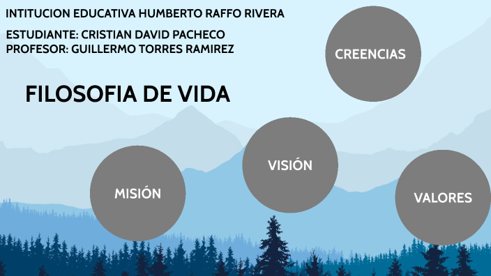 FILOSOFIA DE VIDA by Cristian Pacheco on Prezi