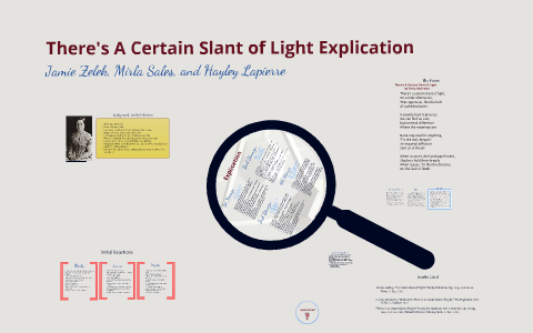 A Certain Slant Of Light by Jack Lapierre
