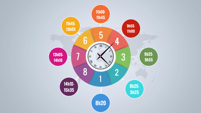 Horaire d'une journée type d'un éducateur spécialisé by Sabrina Vincent ...