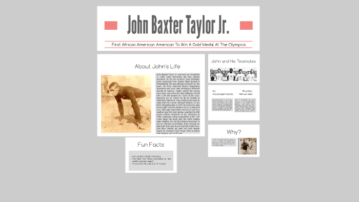 John Baxter Taylor Jr. by Riley Pettway