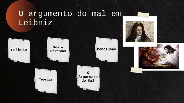 O Argumento do Mal em Leibniz by Carolina Ferreira on Prezi