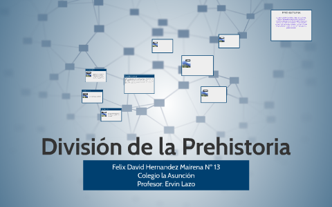 División de la Prehistoria by Felix Hernandez on Prezi