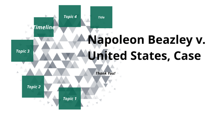 Napoleon Beazley v. United States, Case by maya elysse on Prezi