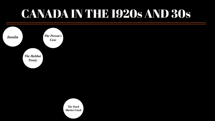 Canada in the 1920s and 30s by keaton gauthier on Prezi