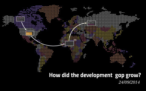 How did the development gap grow? by Miss ingham on Prezi