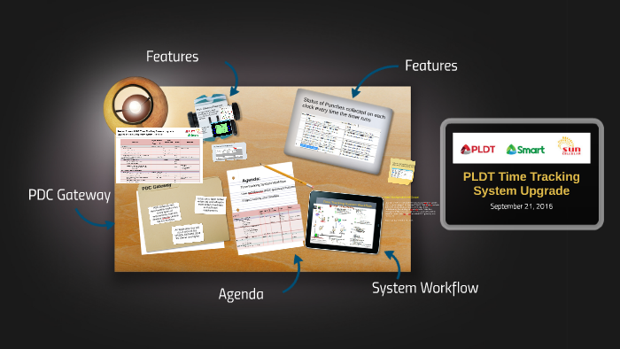 PLDT Time Tracking System Upgrade by Levie Peralta on Prezi