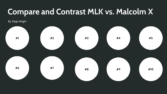 Martin Luther King VS Malcolm X by PAIGE WRIGHT on Prezi