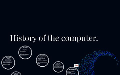 Timeline of computer history by rob rob on Prezi