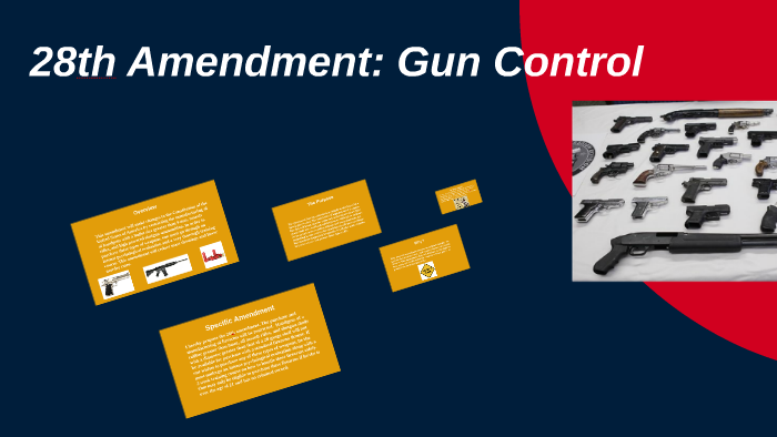 28th Amendment: Gun Control by Daniel Bolja on Prezi