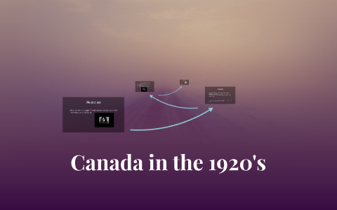 Canada in the 1920's by Holly Burrows on Prezi