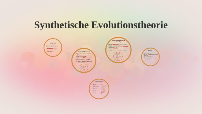Synthetische Evolutionstheorie by philip gottsmann on Prezi