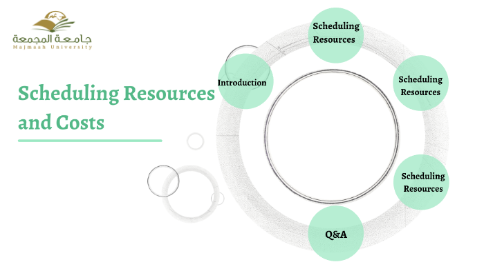 Scheduling Resources and Costs by s s on Prezi
