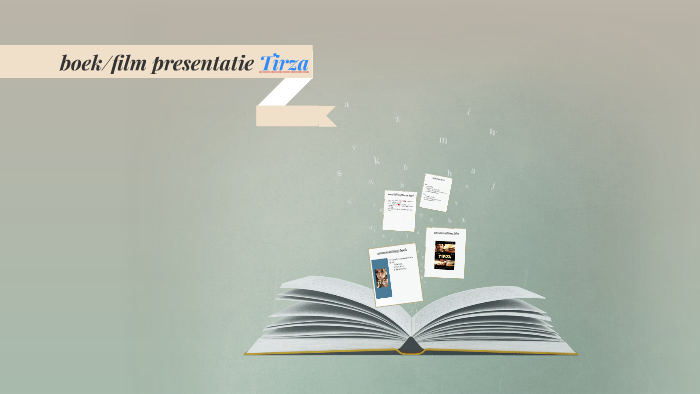 boek/film presentatie Tirza by Kira Landman on Prezi
