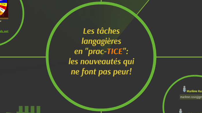 Les tâches langagières en "prac-TICE" by Dominique Palumbo on Prezi