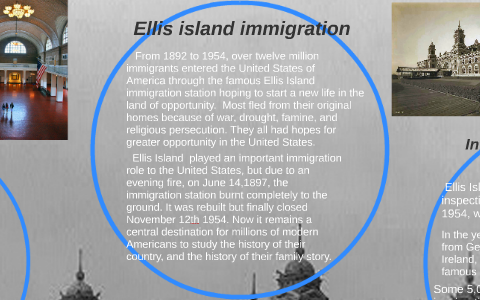 Ellis Island immigration by on Prezi