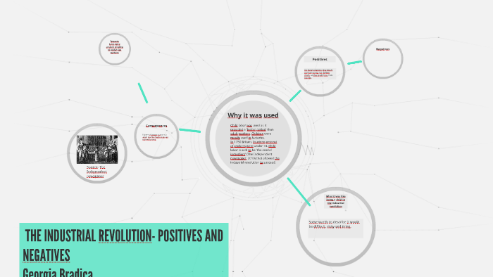 CHILDREN IN THE INDUSTRIAL REVOLUTION- POSITIVES AND NEGATIV by Georgia ...