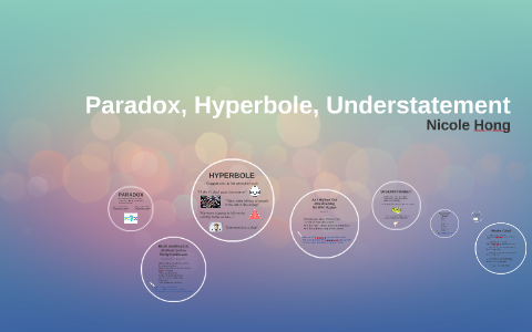 Paradox, Hyperbole, Understatement by N H on Prezi