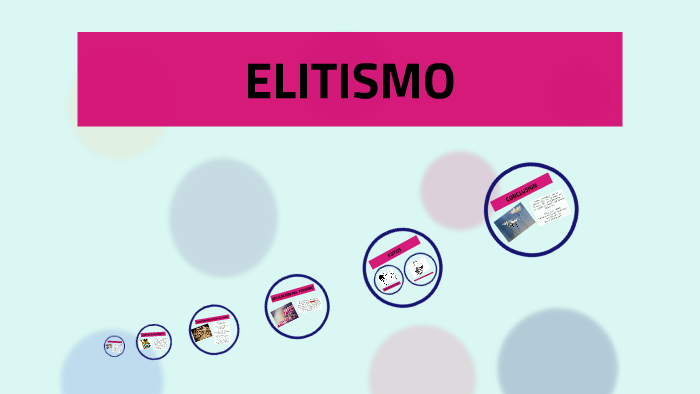 ELITISMO by Monday Week on Prezi