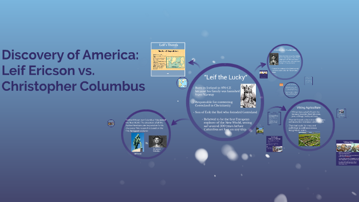 Discovery of America: Leif Ericson vs. Christopher Columbus by Alexa ...