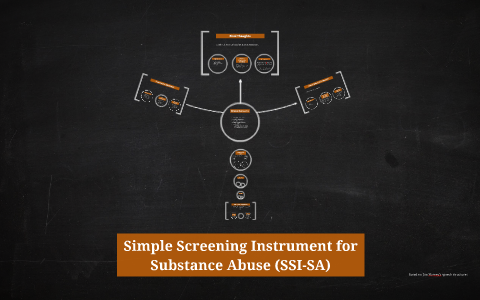 Simple Screening Instrument for Substance Abuse (SSI-SA) by Katie ...