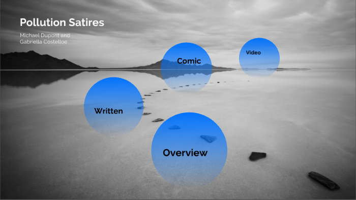 Satire / pollution and environment by Gabriella Costelloe on Prezi