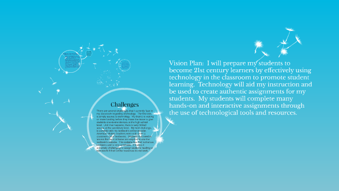 Vision Plan: Write Vision Plan by Shaina Schultz