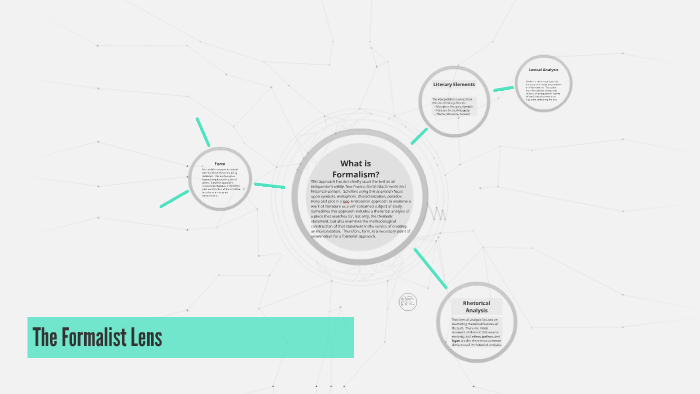 The Formalist Lens by Justin Romick on Prezi