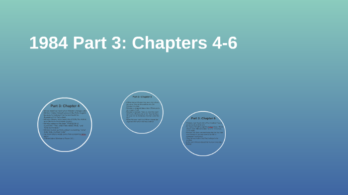 1984 Last 3 Chapters by Caitlyn Lee on Prezi