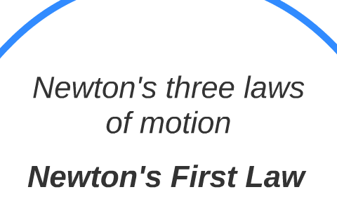 Newton's three laws of motion by Jacob Montejano on Prezi