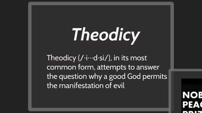 Theodicy by Robin Carden on Prezi
