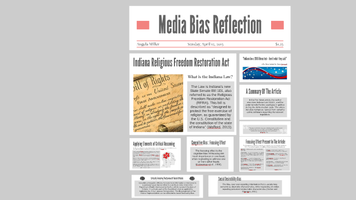 Media Bias Reflection Presentation by Angela Miller on Prezi