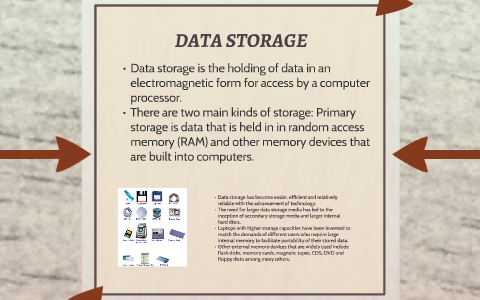 DATA STORAGE by on Prezi