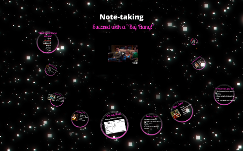 Note-taking: Success with a "Big Bang!" by Amy Ingram