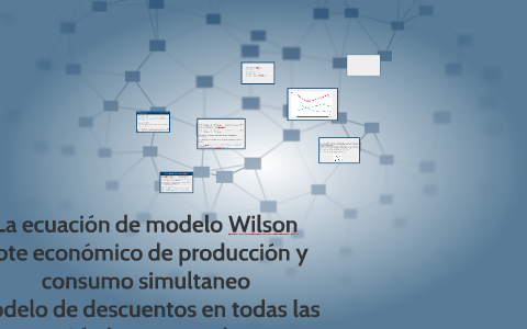La ecuación de modelo Wilson by sergio lancheros on Prezi