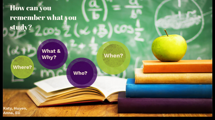 How can you remember what you study by Katy Huynh on Prezi